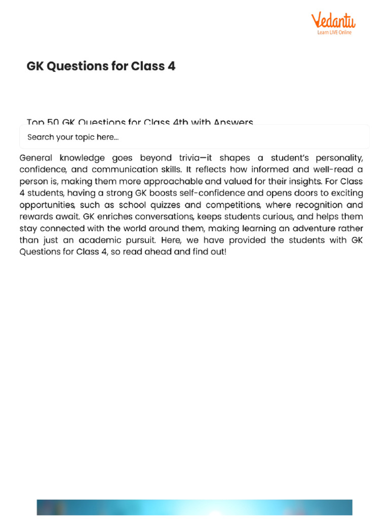 Class 4 | PDF