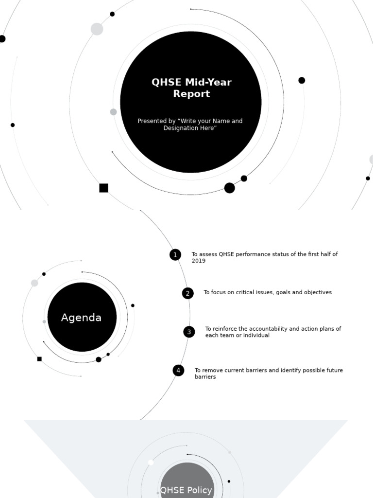 QHSE Mid Year Report | PDF | Performance Indicator | Business