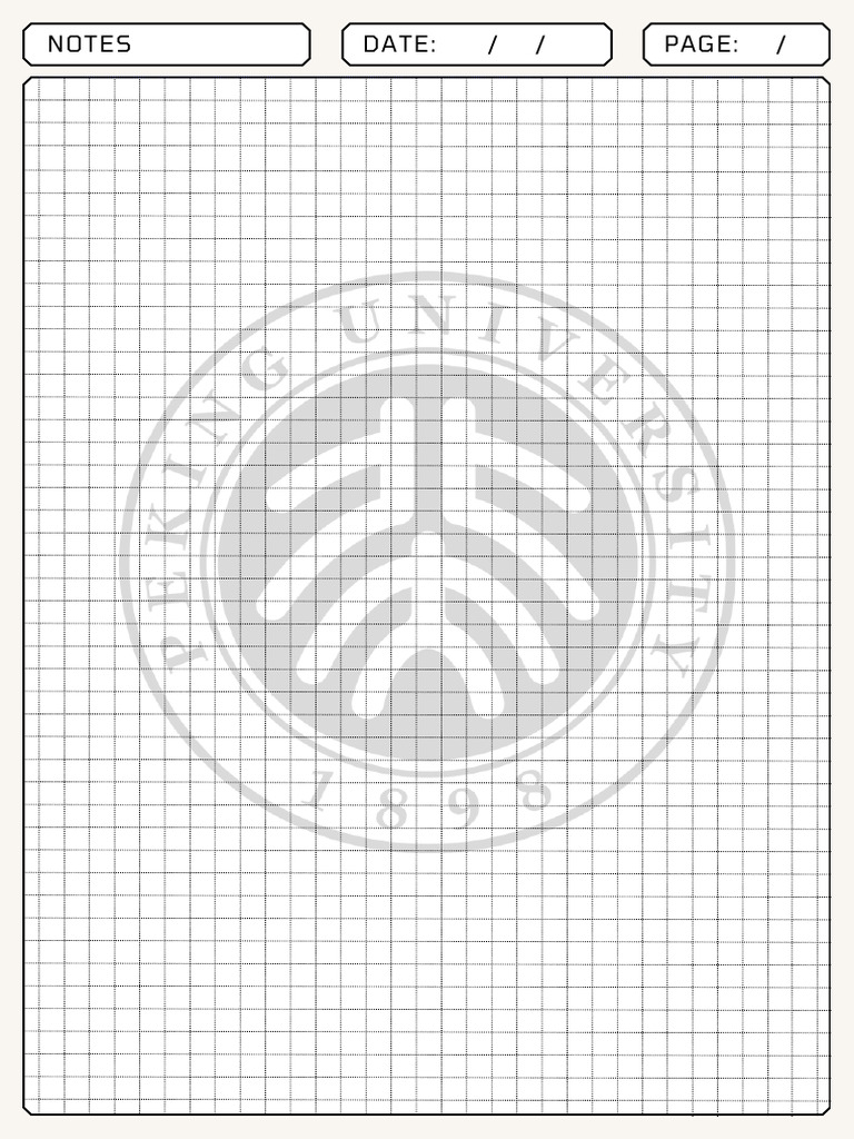 Beige and White Blank Notes Paper Document | PDF