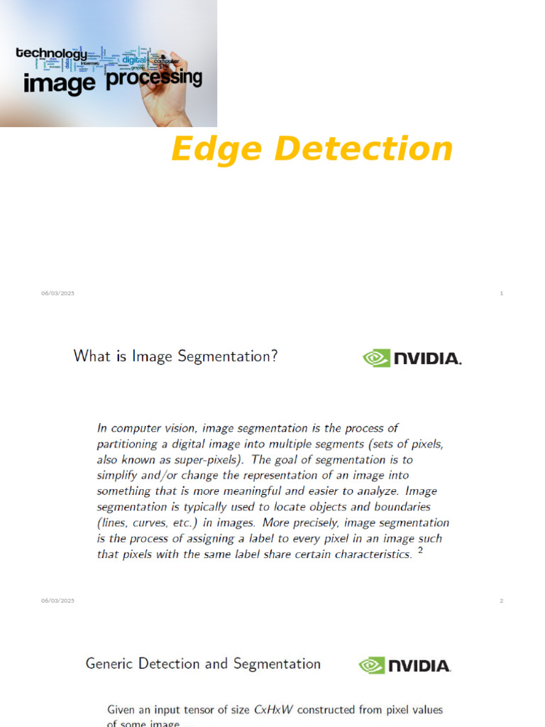 Segmentation Edge Detection Pdf
