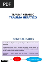 Técnicas de Packing Hepático en Trauma | PDF | Hígado | Cirugía