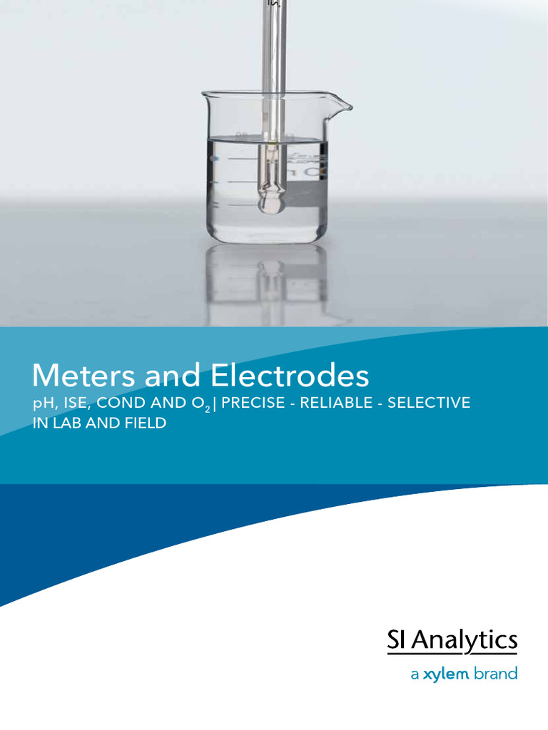 SI Analytics Meter and Electrodes Catalogue | PDF | Sensor | Ph