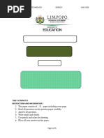 2025 Grade 5 Term 2 Geography Memo | PDF | Environmental Science ...