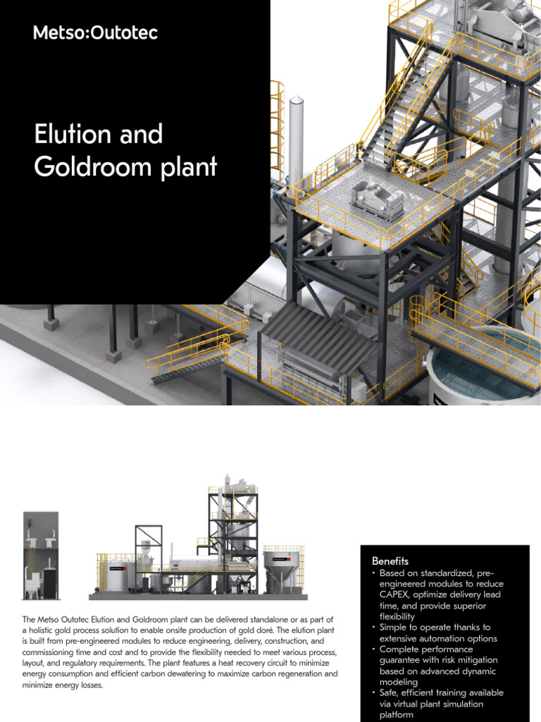 Elution Plant and Goldroom Web | PDF | Automation | Carbon
