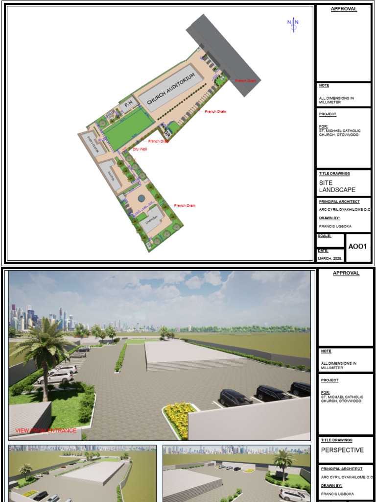 ST Michael Catholic Church Landscape | PDF