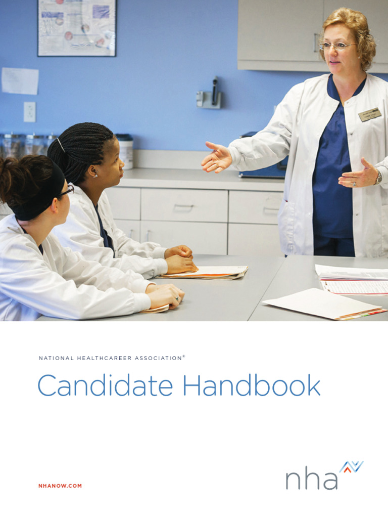NHA Candidate Handbook | PDF | General Educational Development | Certification