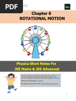 01-Physics (IIT JEE) Rotational Motion Concepts, Formulas, and Applications | PDF | Rotation ...