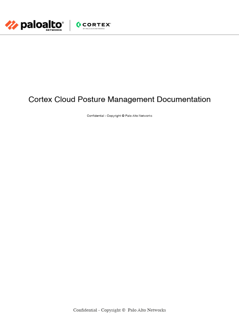 Cortex Cloud Documentation | PDF | Cloud Computing | Computer Security