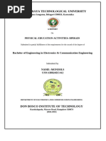 Physical Fitness Class Planning | PDF | Cognition