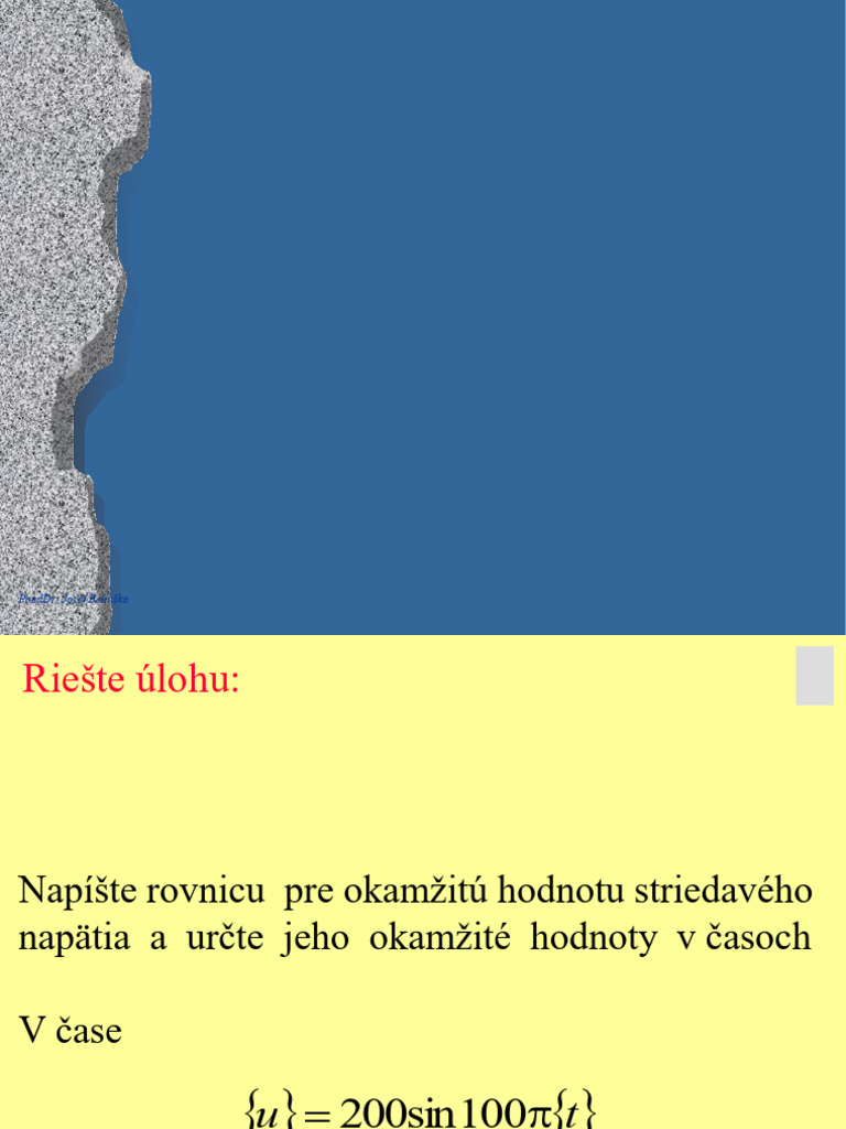 09 Priklady Striedavy Prud | PDF