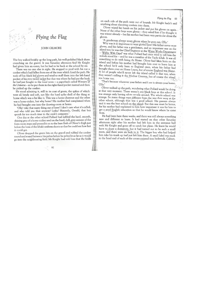 Flying The Flag. John Gilmore | PDF