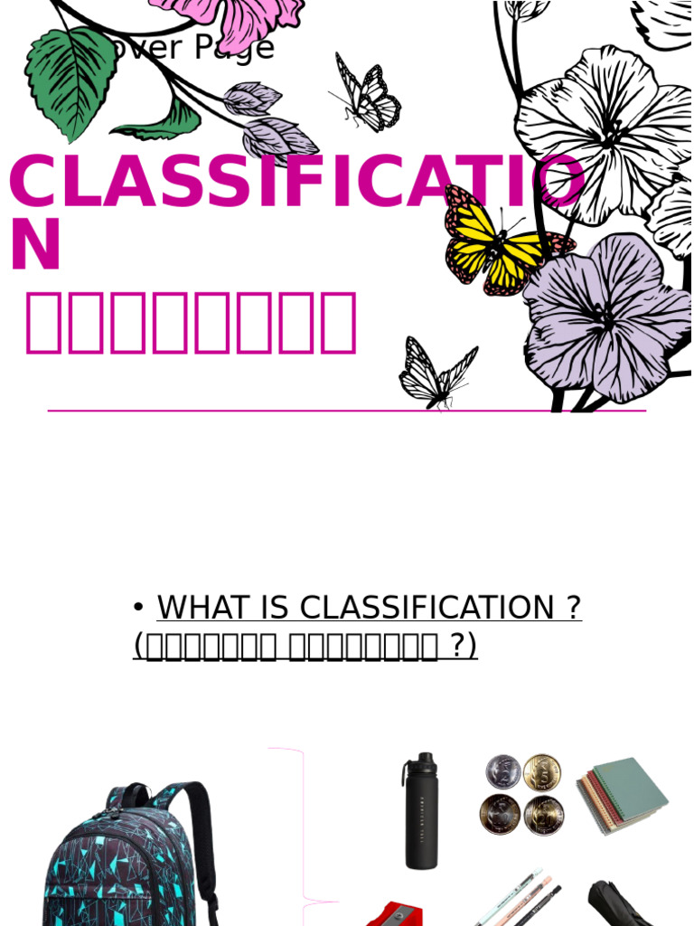 9TH Classify | PDF | Biology | Organisms