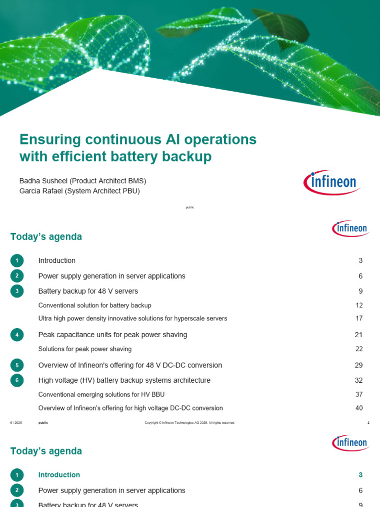 High Power Density BBU Solutions for AI | PDF | Power Supply | High ...