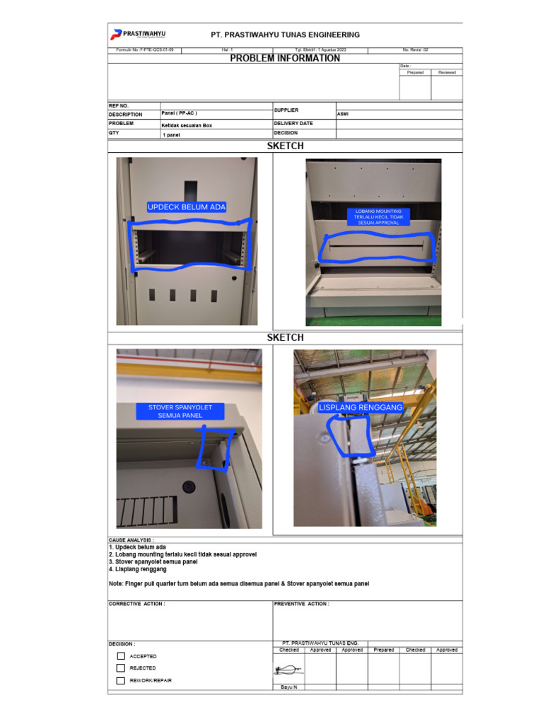 NCR Box Rsud (Pp-Ac) | PDF
