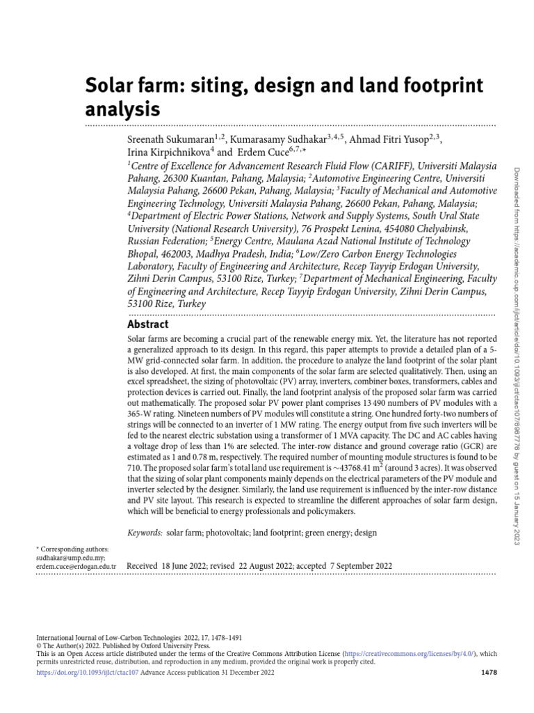 Solar_farm_siting_design_and_land_footprint_analys | PDF ...