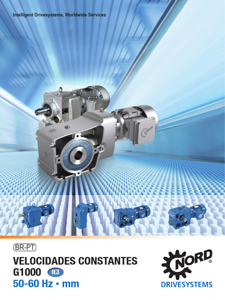 Motoredutor Nord | PDF | Engrenagem | Motores