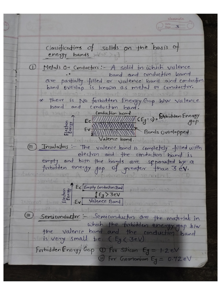 Semiconductor Notes | PDF