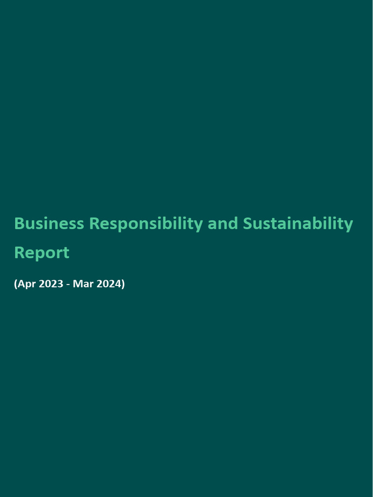 Krsnaa BRSR Fy23-24 | PDF | Waste | Sustainability