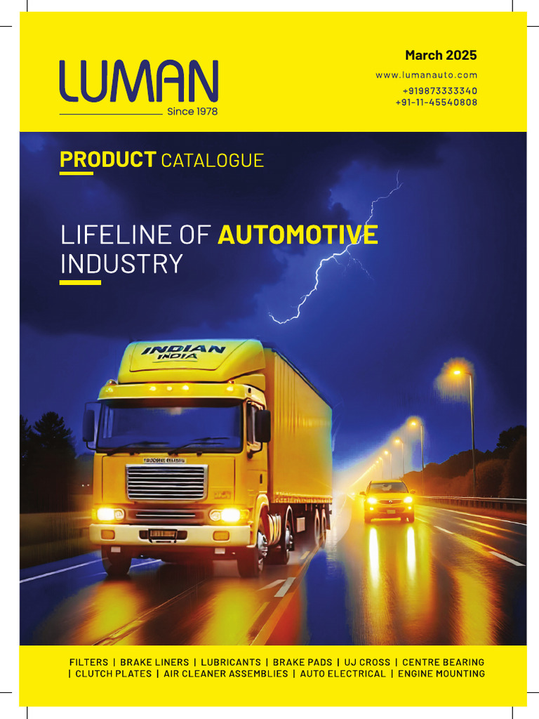 Luman Product Catalogue Mar 2025 | PDF | Motor Oil | Brake