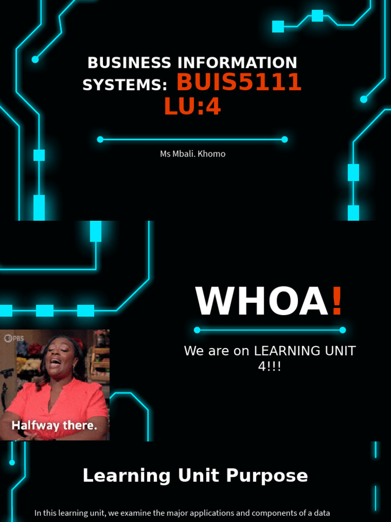 BUIS5111 - Learning Unit 4 - Theme 1 | PDF | Computer Terminal | Wireless