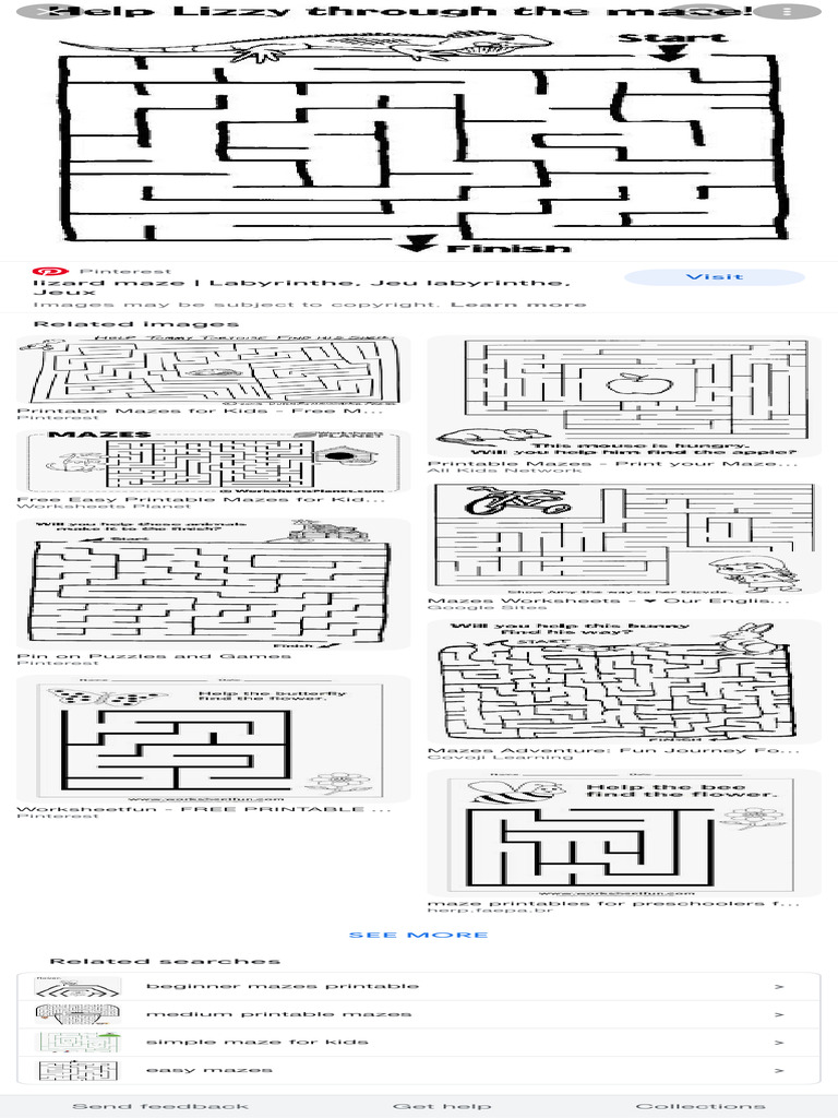 Free Printable Mazes for Kids | PDF