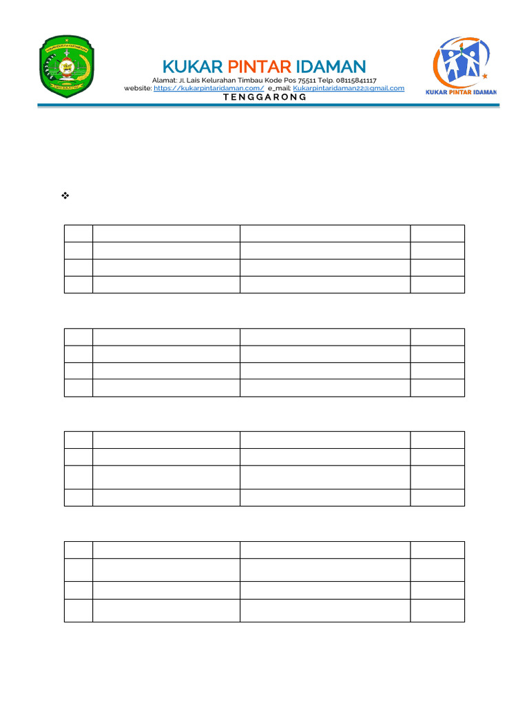 Daftar Pemenang Lomba Hardiknas 2025 - Kbkpi | PDF