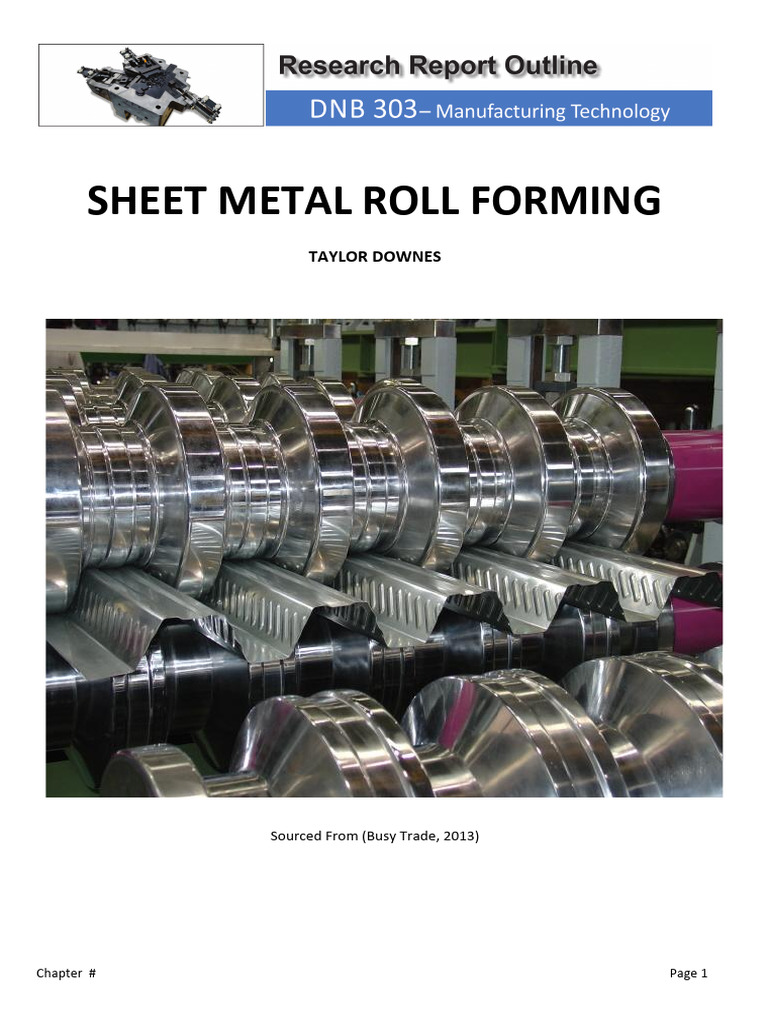 Roll Forming of Stainless Steel Sheets | PDF | Stainless Steel | Sheet ...