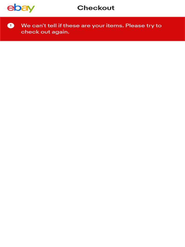 Checkout EBay | PDF
