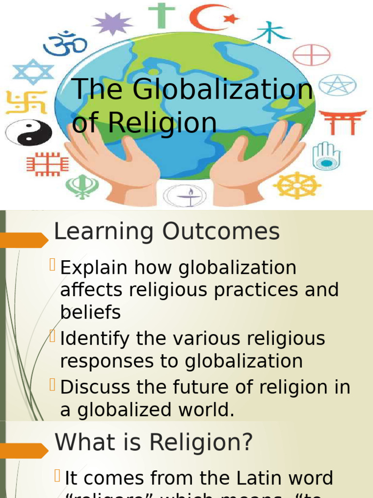 The Globalization of Religion | PDF | Jesus | Resurrection Of Jesus