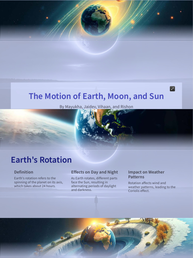 Earth and Moon Motion Dynamics | PDF | Earth | Moon