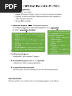 Ind AS 108: Reportable Segments Analysis | PDF | Taxes | Income Statement