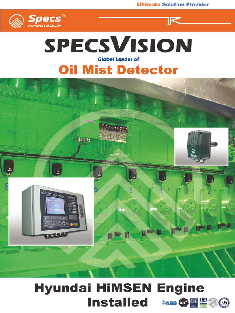 Oil Mist Detector Specs | PDF