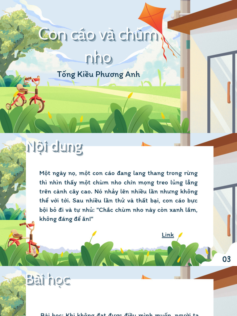 Con Cáo Và Chùm Nho | PDF