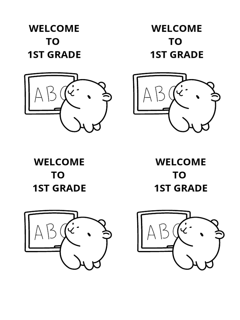 Welcome Cards | PDF