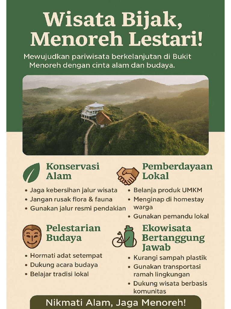 Poster Bukit Menoreh | PDF