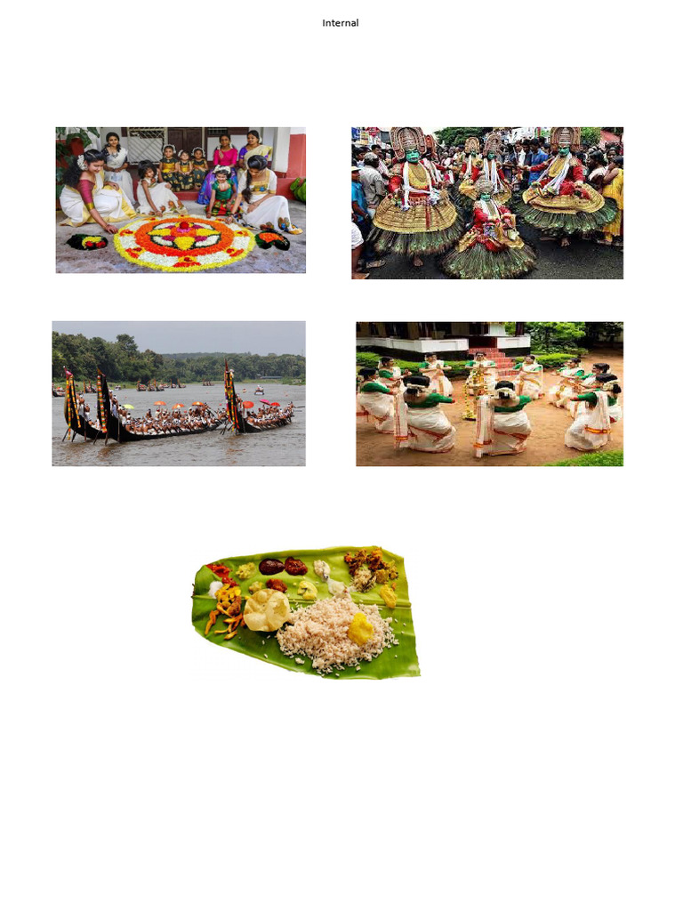 Onam - Hindi Activity | PDF
