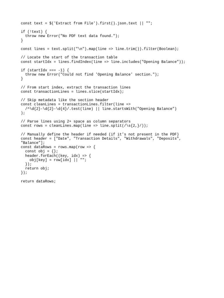 Bank Transaction Js Code | PDF