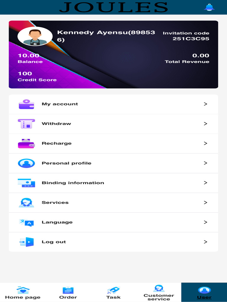 User Account Overview and Services | PDF