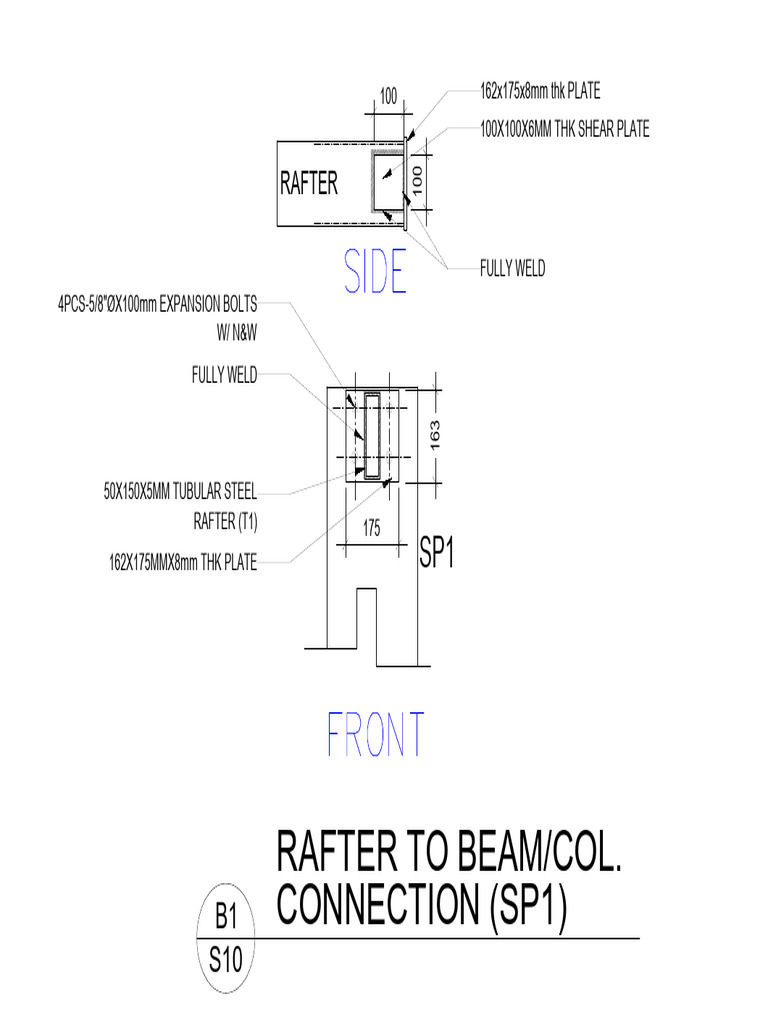 Rafter Connection Detail | PDF