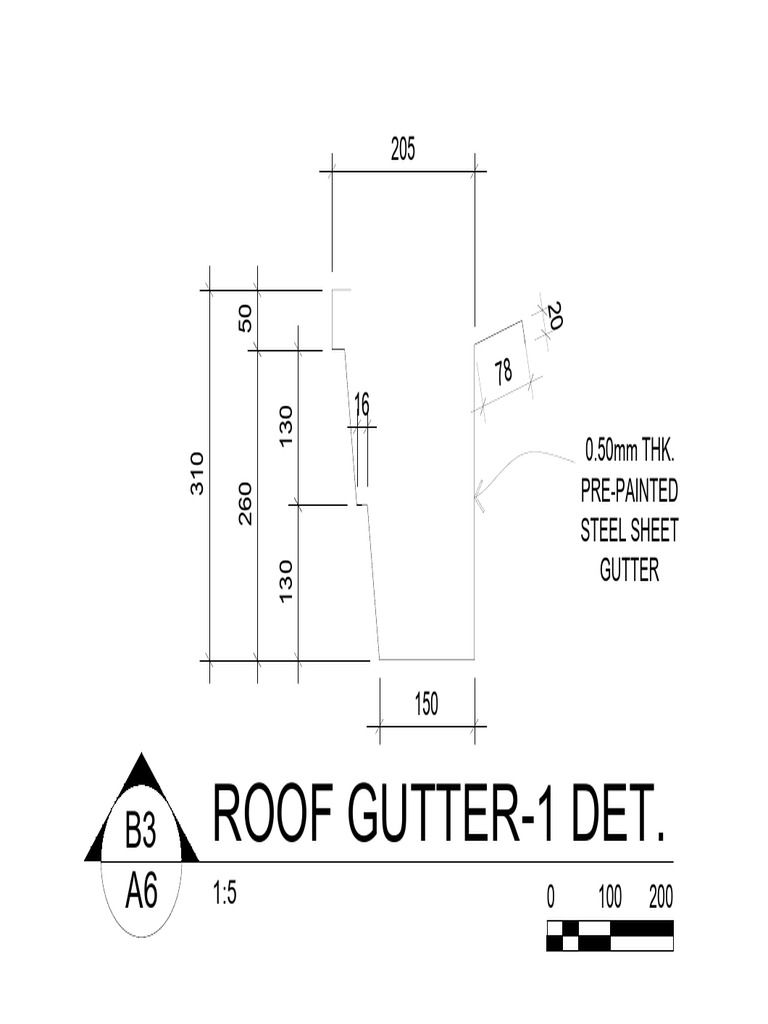 Roof Gutter Detail | PDF