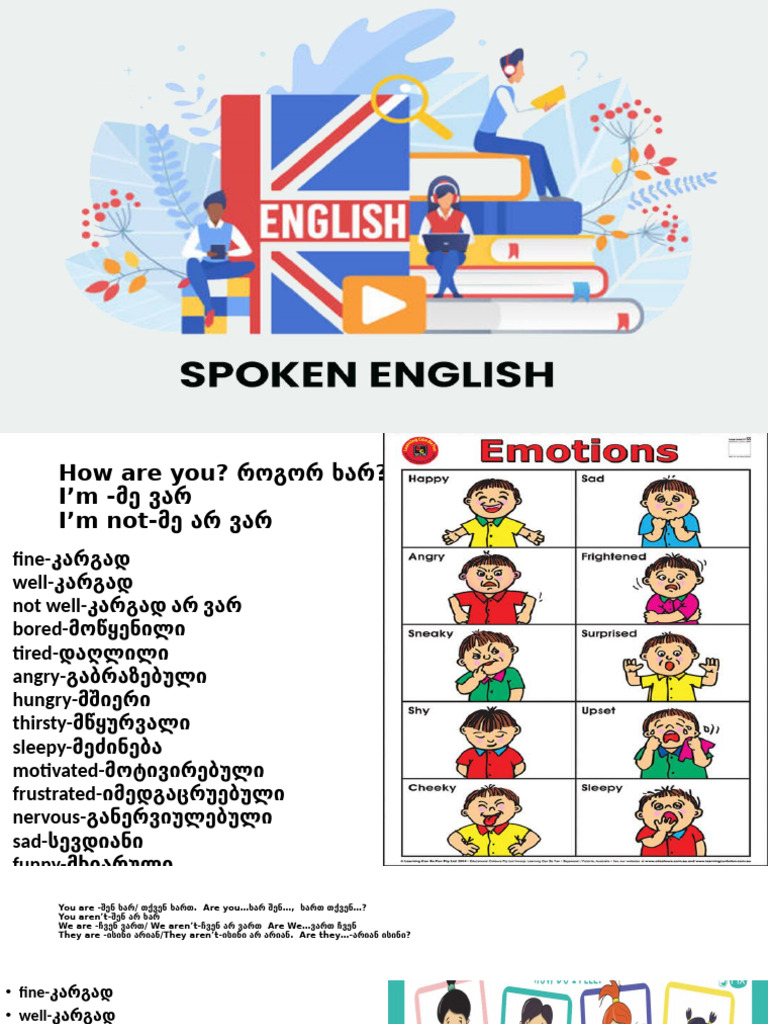 Lesson 2-Spoken English | PDF