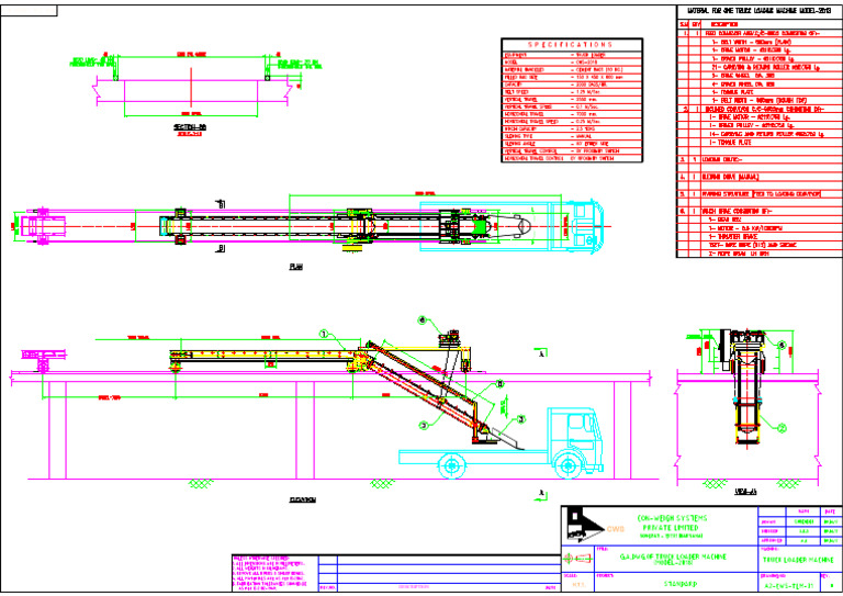 Truck Loading Machine 2018x7mtr - Travel-Model 2.0 | PDF