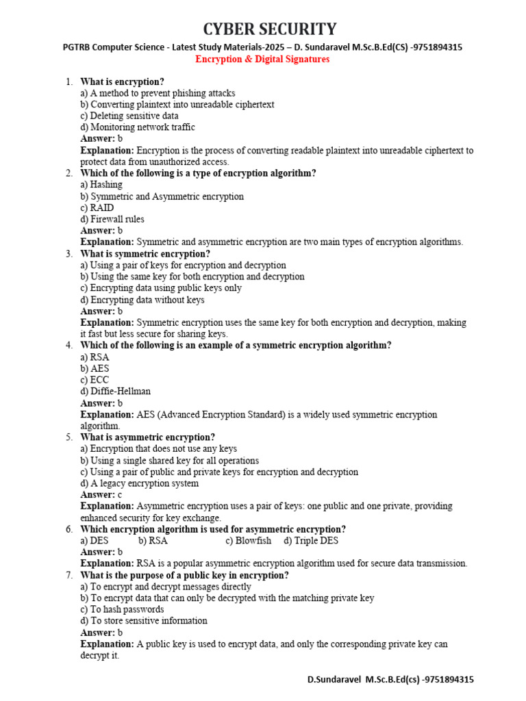6.encryption & Digital Signatures | PDF | Public Key Cryptography | Key (Cryptography)