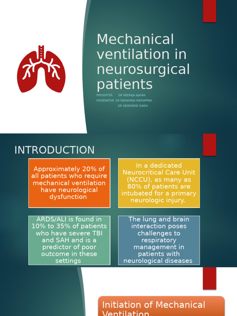 Isnacc Mech Vent | PDF | Respiratory System | Pulmonology