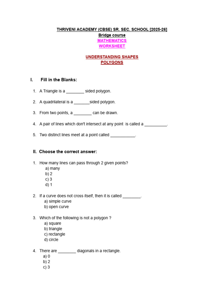 Understanding Shapes - 1 | PDF