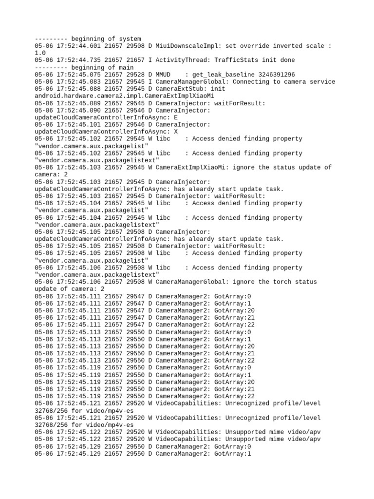 Log Cat 1746530565015 | PDF | Computing | Computer Programming