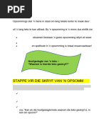 GR 8 EAT Lees en Kyk - Hersiening Opsomming | PDF