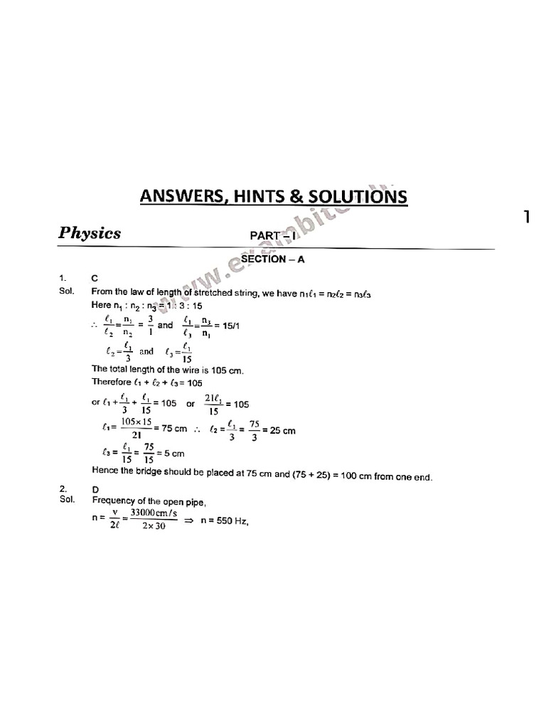 Mains Paper 1 Solution | PDF