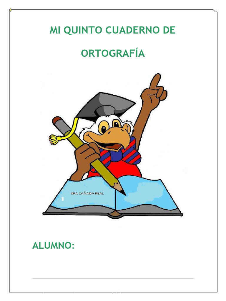 Cuaderno de Ortografía: Tildes y Diptongos | PDF