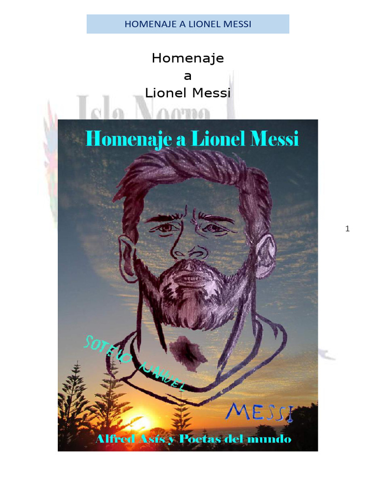 Homenaje A Lionel Messi (Varios Autores) | PDF | Lionel Messi | Amor
